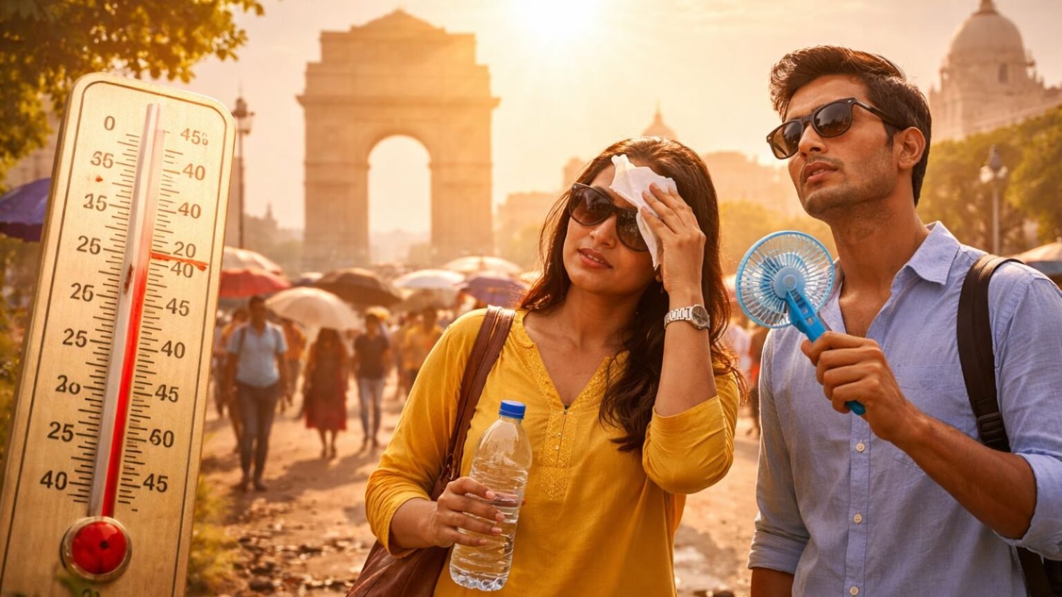 Delhi April Weather 2026: Heatwave Days Expected, Temperature & Rain ...